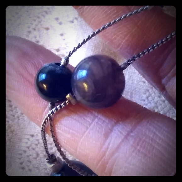 Vintage | Jewelry | Vintage Multistrand Stationed Beads Bib Necklace ...